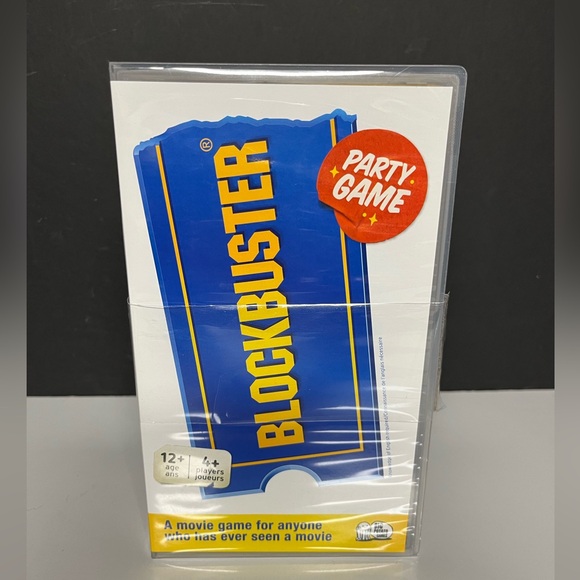 Games | Blockbuster Movie Party Board Game Big Potato Gamez 218 Sealed ...